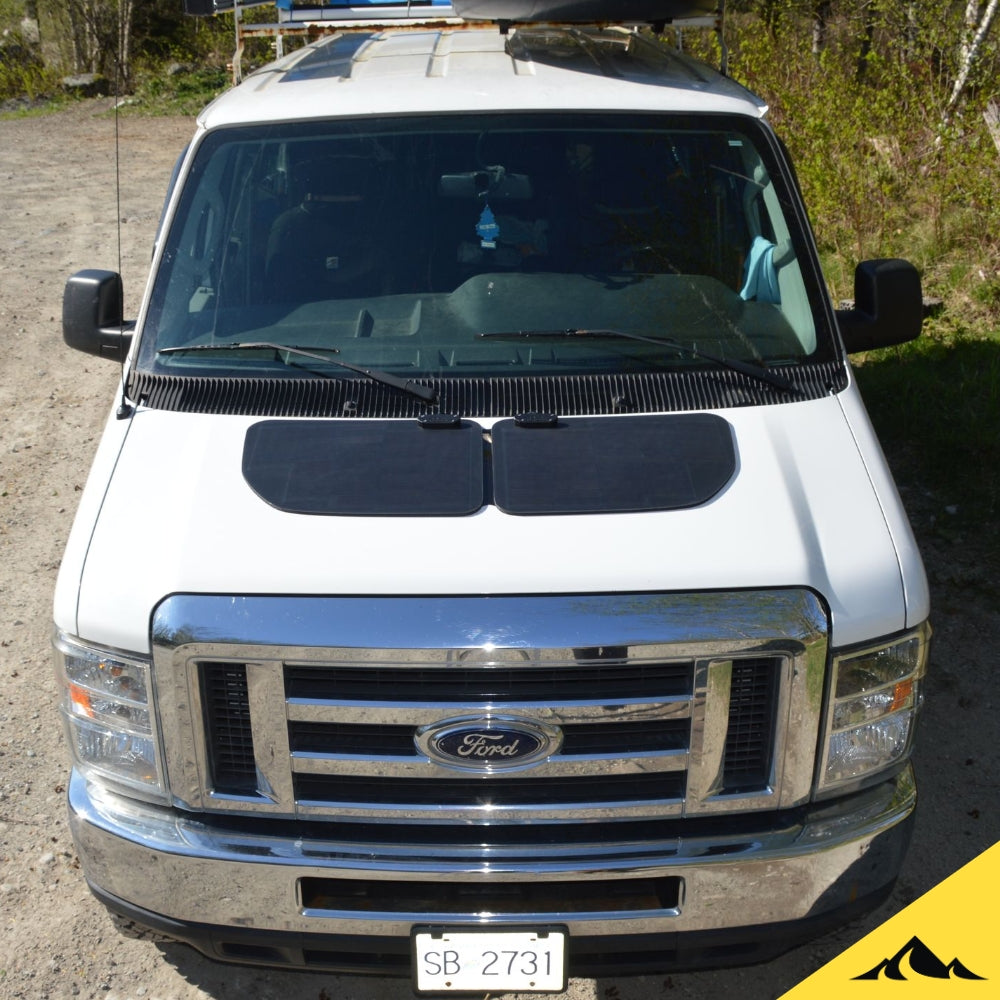 Ford Econoline Hood Solar Panel (1992-2025) | Cascadia 4x4 | Van Solar