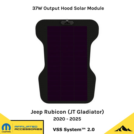 VSS System™ | Hood Mounted Solar Panels | Cascadia 4x4