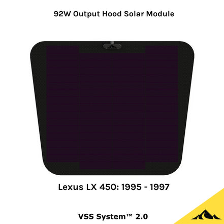 VSS System™ | Hood Mounted Solar Panels | Cascadia 4x4