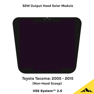 VSS System™ | Hood Mounted Solar Panels | Cascadia 4x4